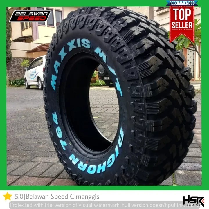 Jual BAN MOBIL MAXXIS BIGHORN M/T 764 ukuran 30 9,5 R15 RING 15 Ban ...