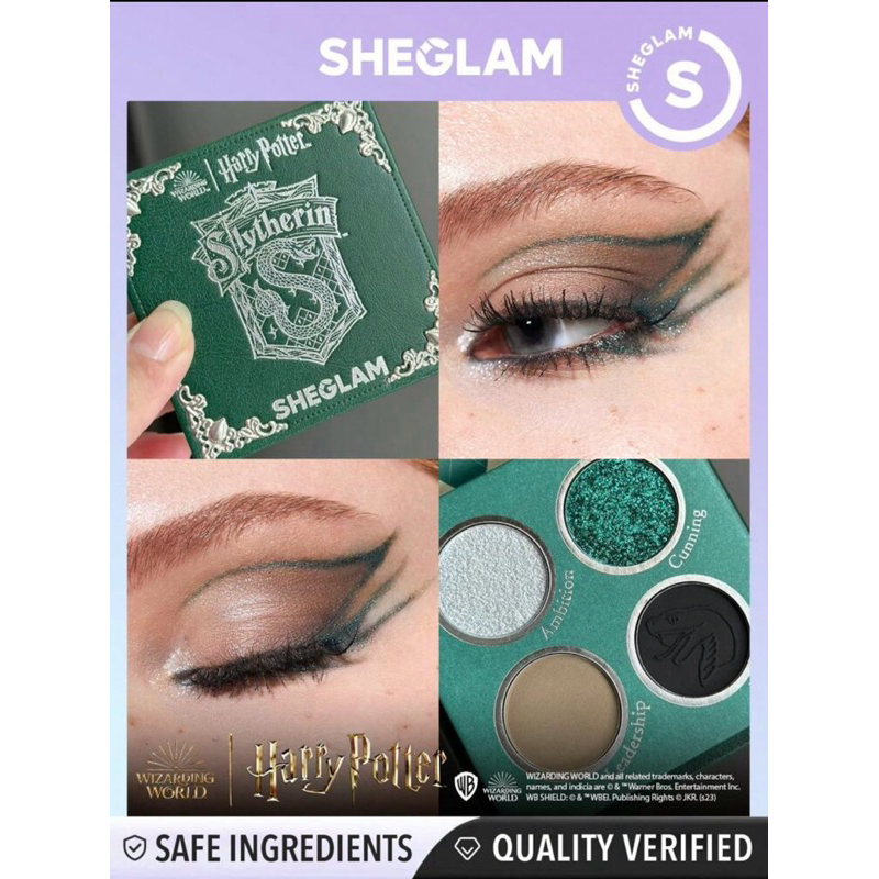 Jual SHEGLAM x Harry Potter - Slytherin Makeup Palette | Shopee Indonesia