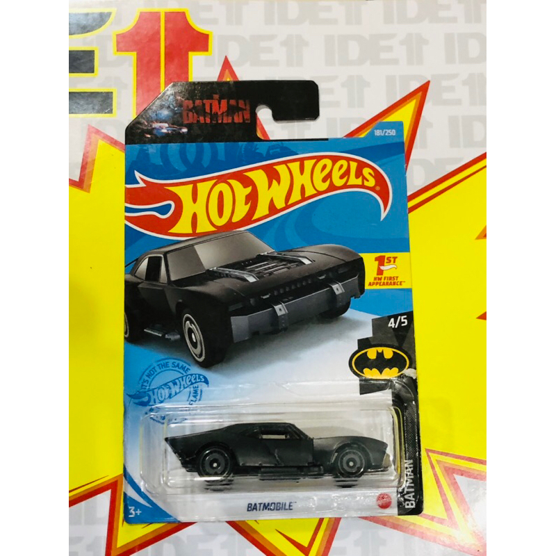 Jual { GTB53 } Hot Wheels Reguler Batman Batmobile 1st HW First ...