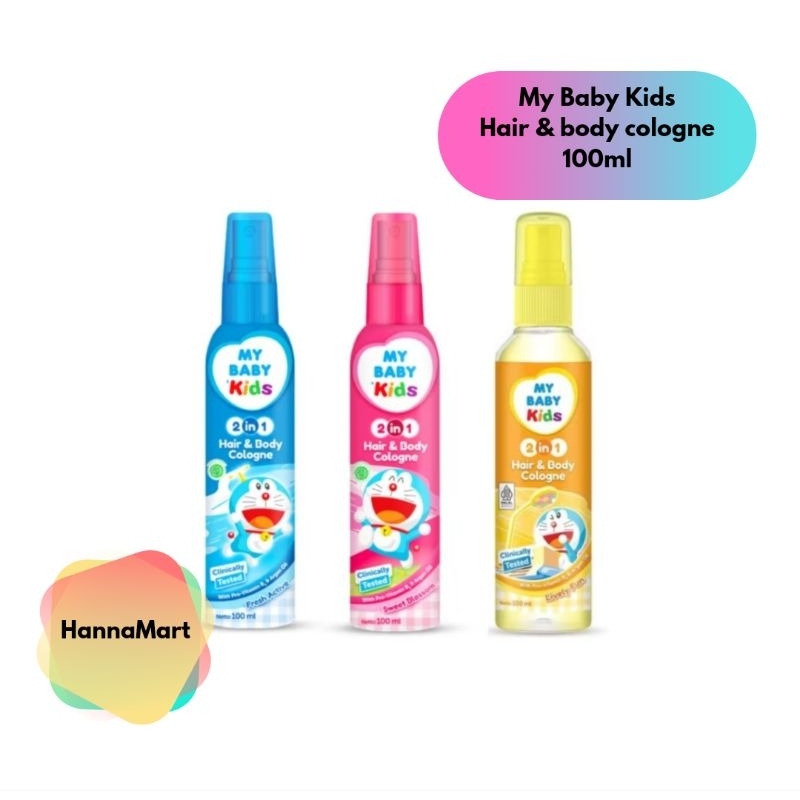 Jual HM ~ My baby Kids hair & body cologne 100ml | Shopee Indonesia