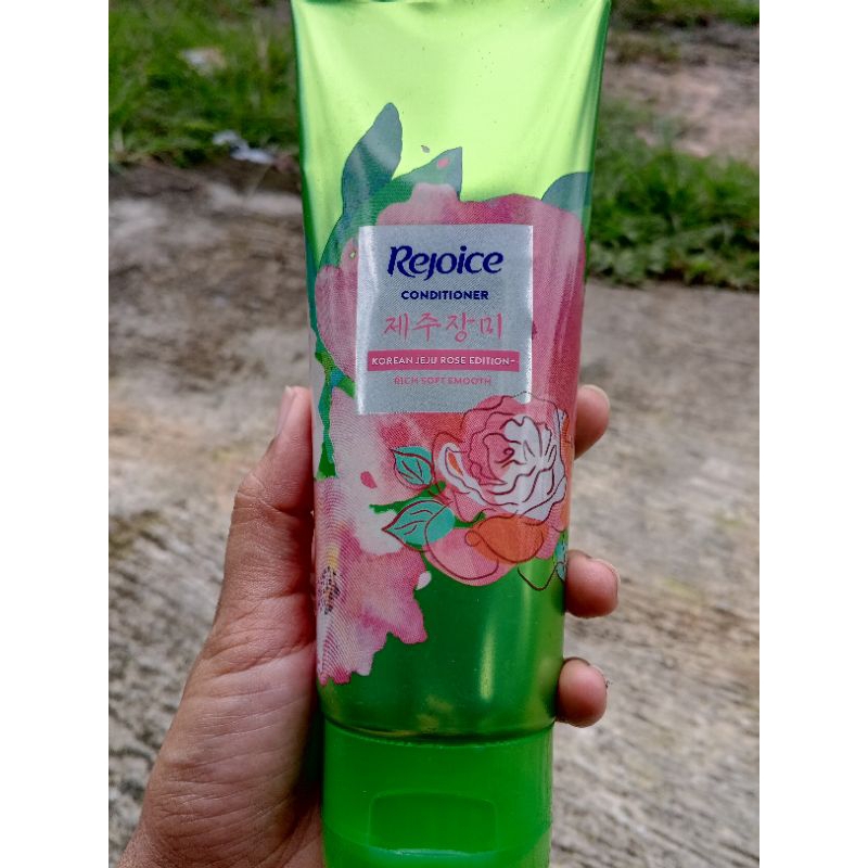 Jual Rejoice conditioner Korean jeju rose edition rich soft smooth ...