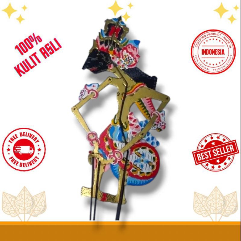 Jual mainan anak wayang kulit sapi tebal Rama | Shopee Indonesia