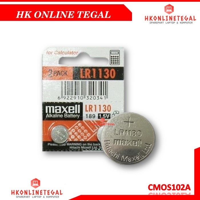 Jual Baterai CMOS Maxell LR 1130 Original - CMOS LR1130 | Shopee Indonesia