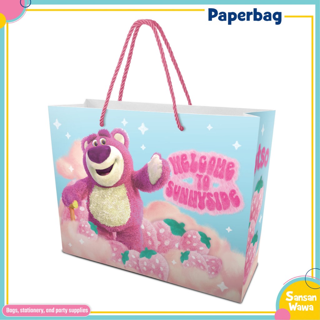 Jual Lotso Toy Story paper bag goodie bag souvernir birthday gift ulang ...