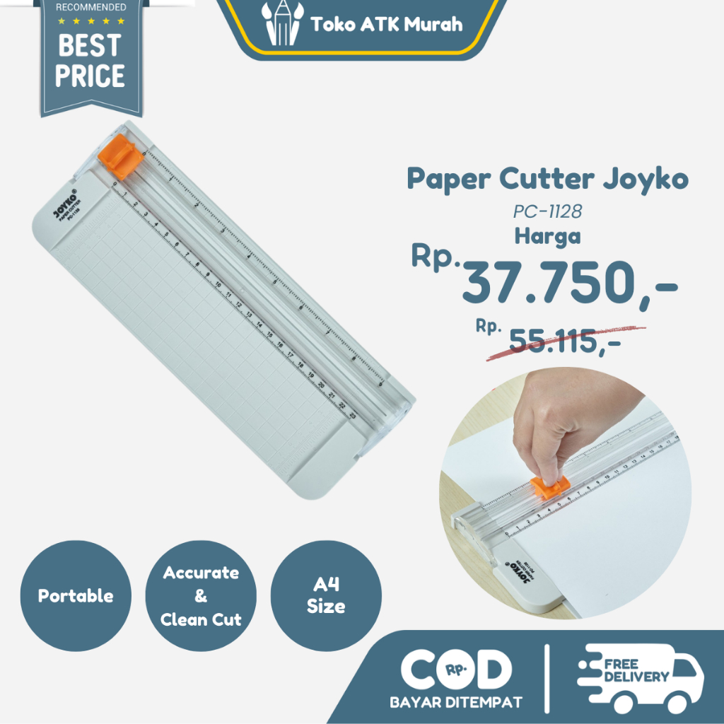 Jual Paper Cutter Joyko PC-1128 A5 | Shopee Indonesia