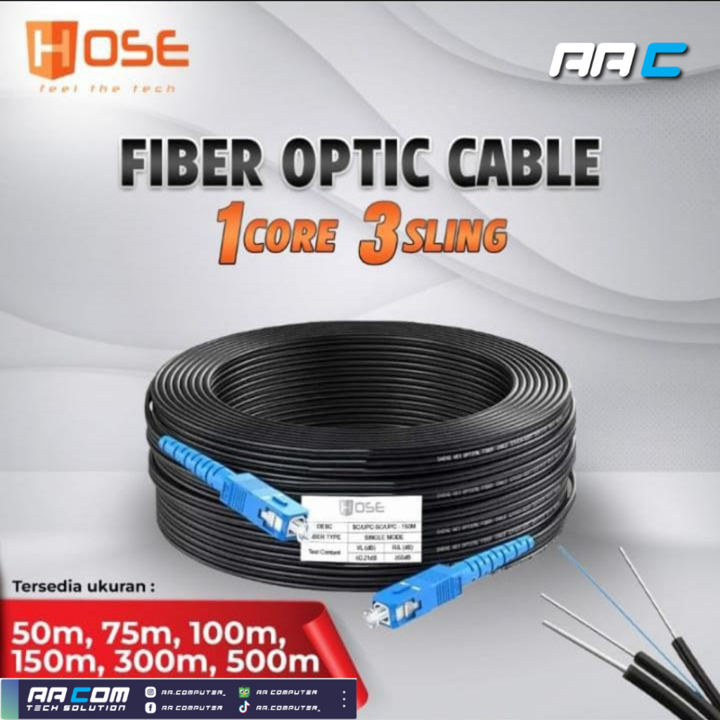 Jual KABEL FIBER OPTIK KABEL TRANSMISI DATA KABEL JARINGAN | Shopee ...