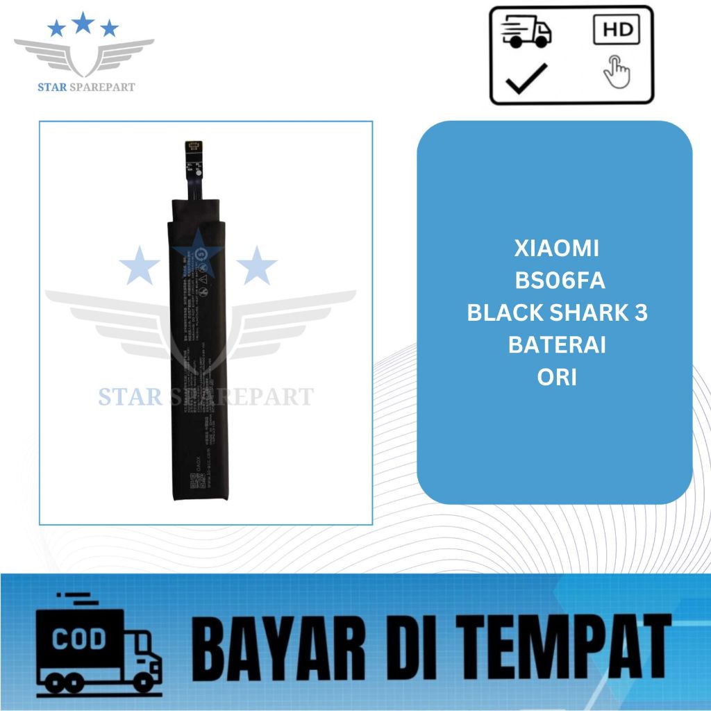 Jual BATERAI XIAOMI BS06FA / BLACK SHARK 3 BATTERAI BATTERY BAT BATT ...
