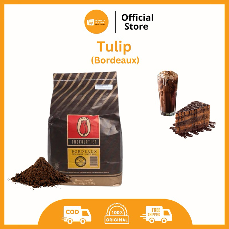 Jual Tulip Coklat Bubuk Cokelat Cocoa Powder (REPACK) | Shopee Indonesia