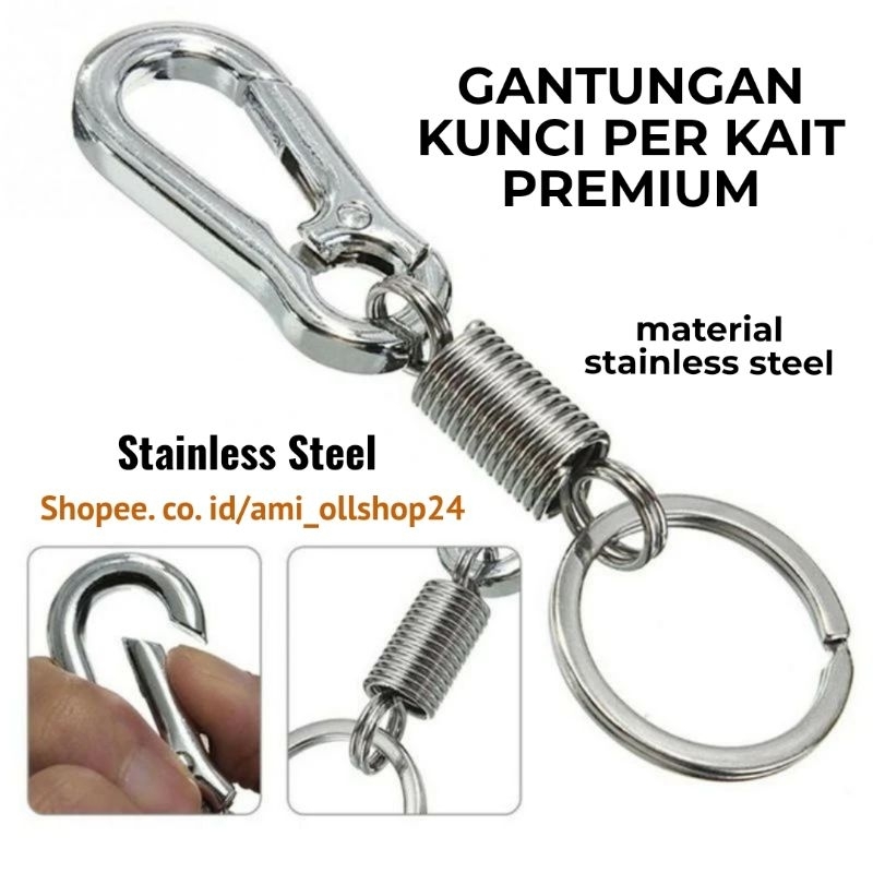 Jual Gantungan kunci / keychain carabiber per kait | Shopee Indonesia
