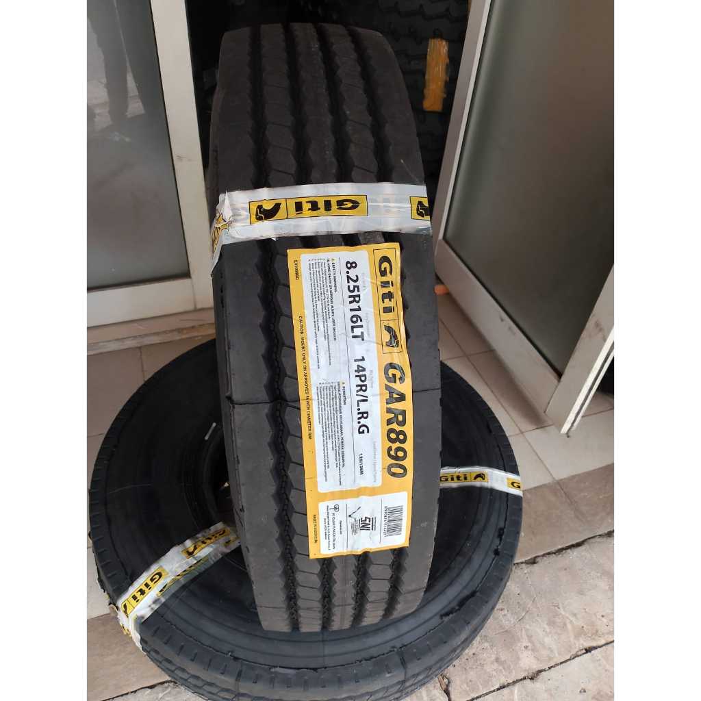 Jual BAN KAWAT (RADIAL) GITI 8.25 R 16 SET KOMPLIT | Shopee Indonesia