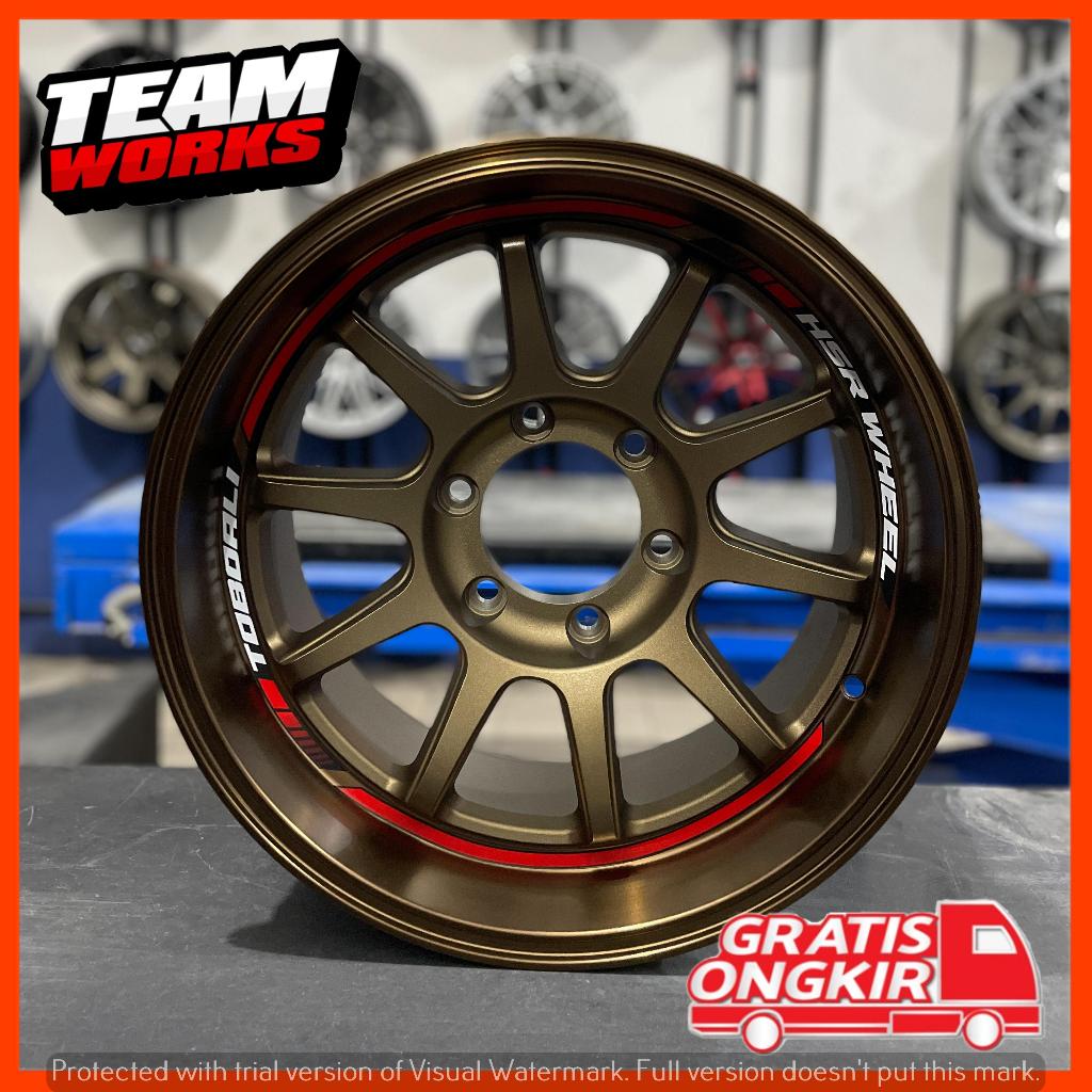 Jual VELG RALLY LOOK RING 17 PAJERO HILUX DMAX PANTHER TRITON R17 HSR ...