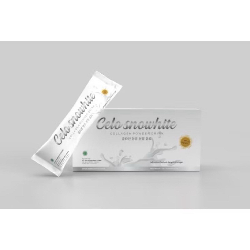 Jual CELO SNOW WHITE ISI 5 COLLAGEN DRINK RASA LYCHEE BY CELO SNOWHITE ...