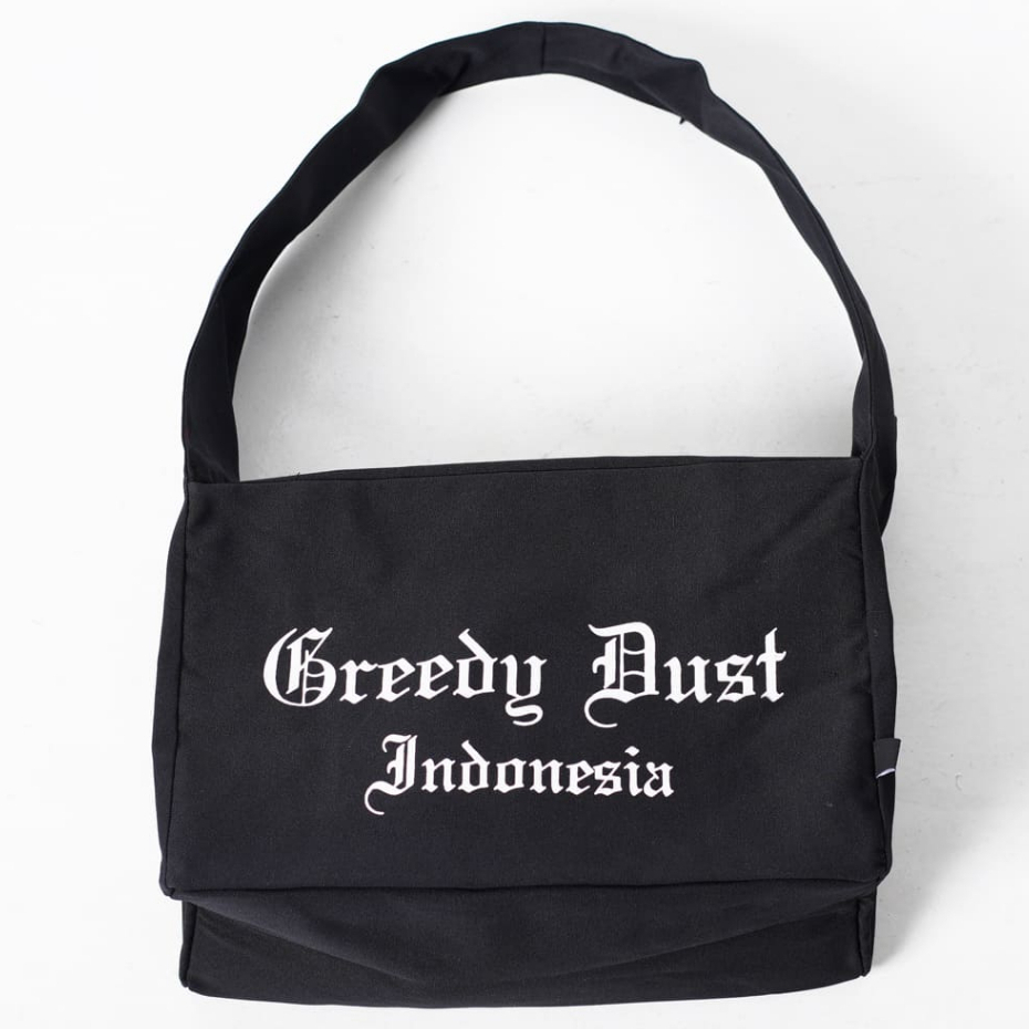 Jual Greedy Dust Indonesia Sling Totebag Black Vol. 2 | Shopee Indonesia