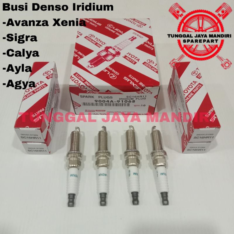 Jual Busi Denso Iridium New Avanza Xenia Sigra Ayla Agya Original ...
