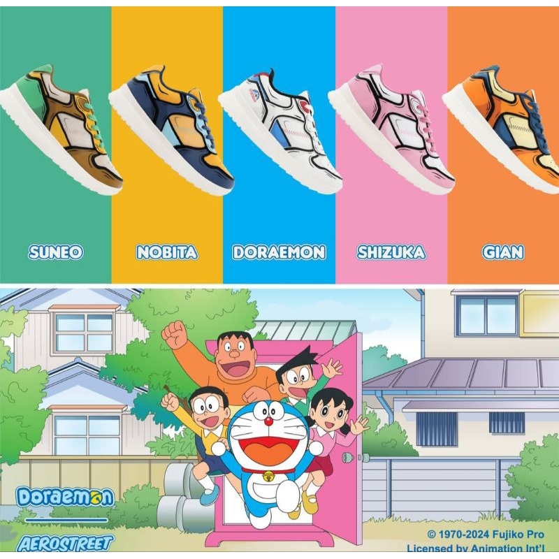 Jual sepatu AEROSTREET DORAEMON | Shopee Indonesia