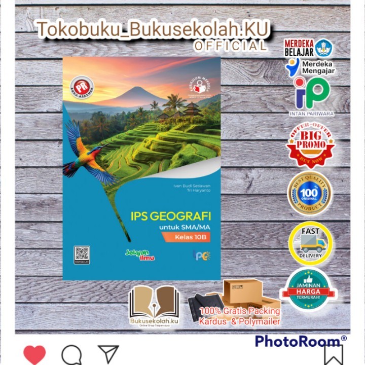Jual diskon Buku PR interaktif Kurikulum Merdeka : PR IPS GEOGRAFI KELAS 10 SEMESTER 1, 2 SMA/MA ...