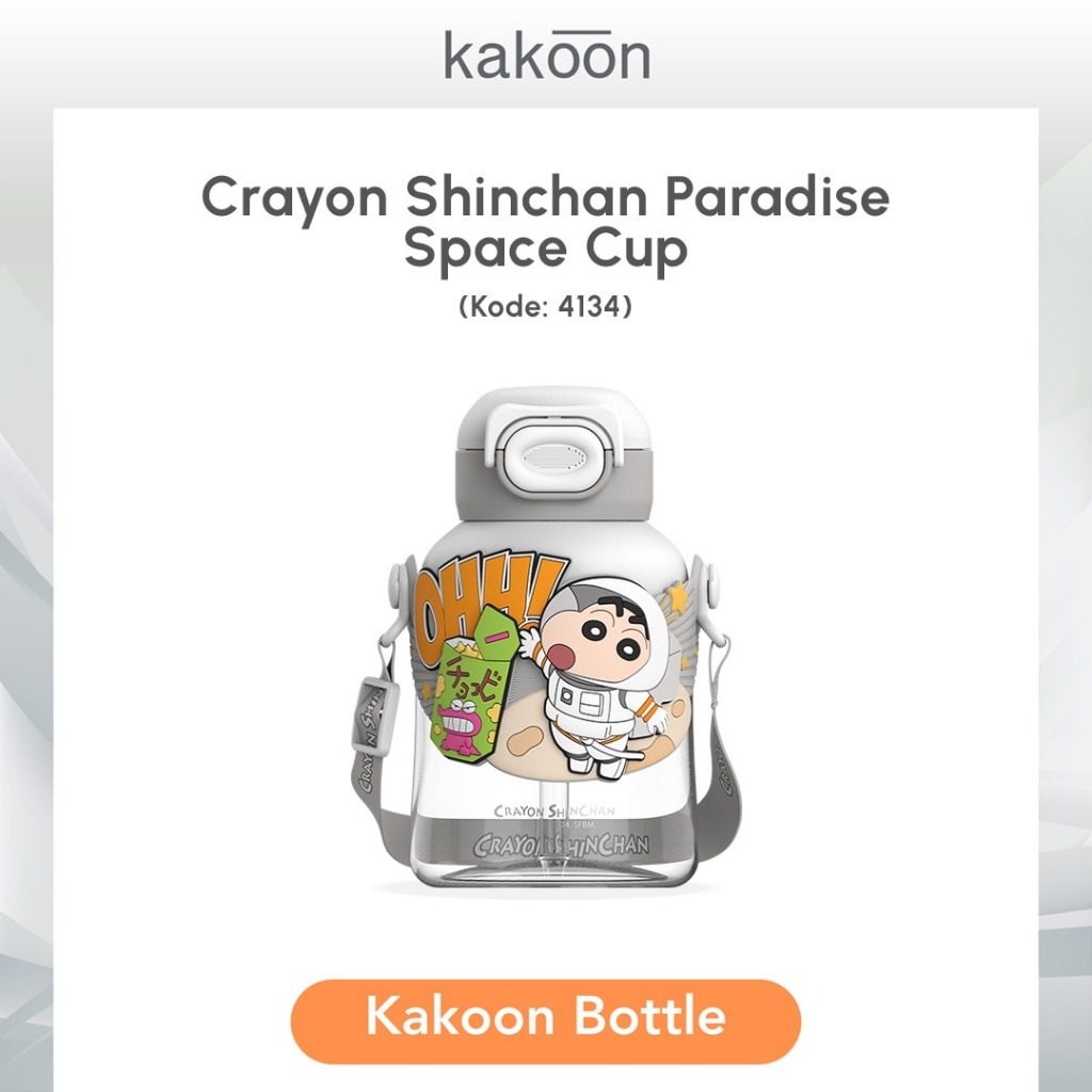 Jual Kakoon Shinchan Paradise Space Cup Bottle Crayon Shinchan paradiso ...