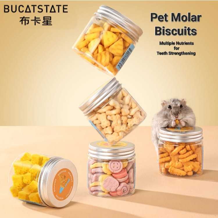 Jual Bucatstate Molar Biscuit Snack Hewan Kecil Hamster, Kelinci, Tupai ...