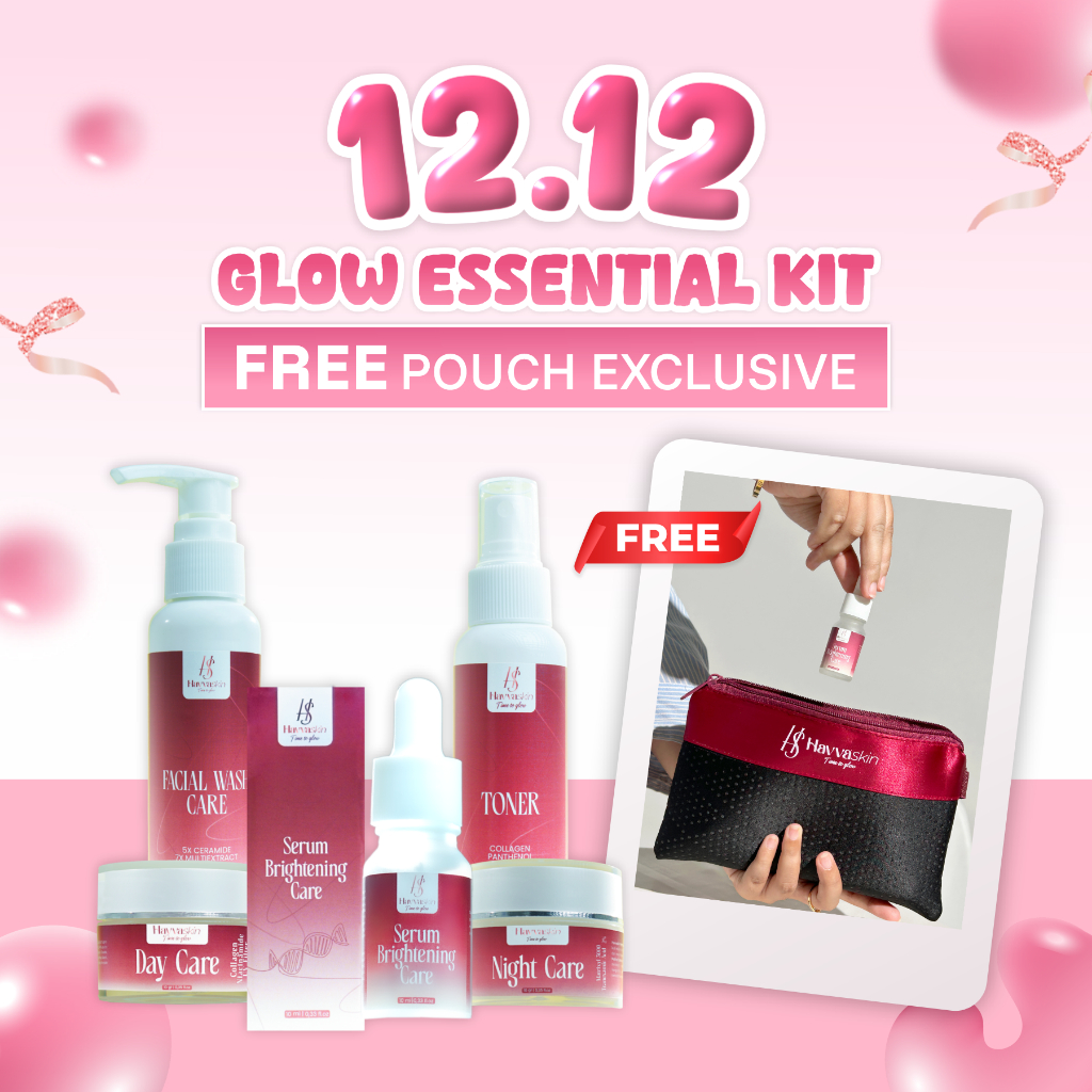 Jual Glow Essential Kit - Paket 5 in 1 Brightening Series | Shopee ...
