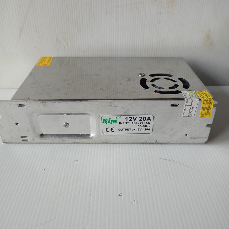Jual Power Supply 12 Volt 20A Normal Second Like New | Shopee Indonesia