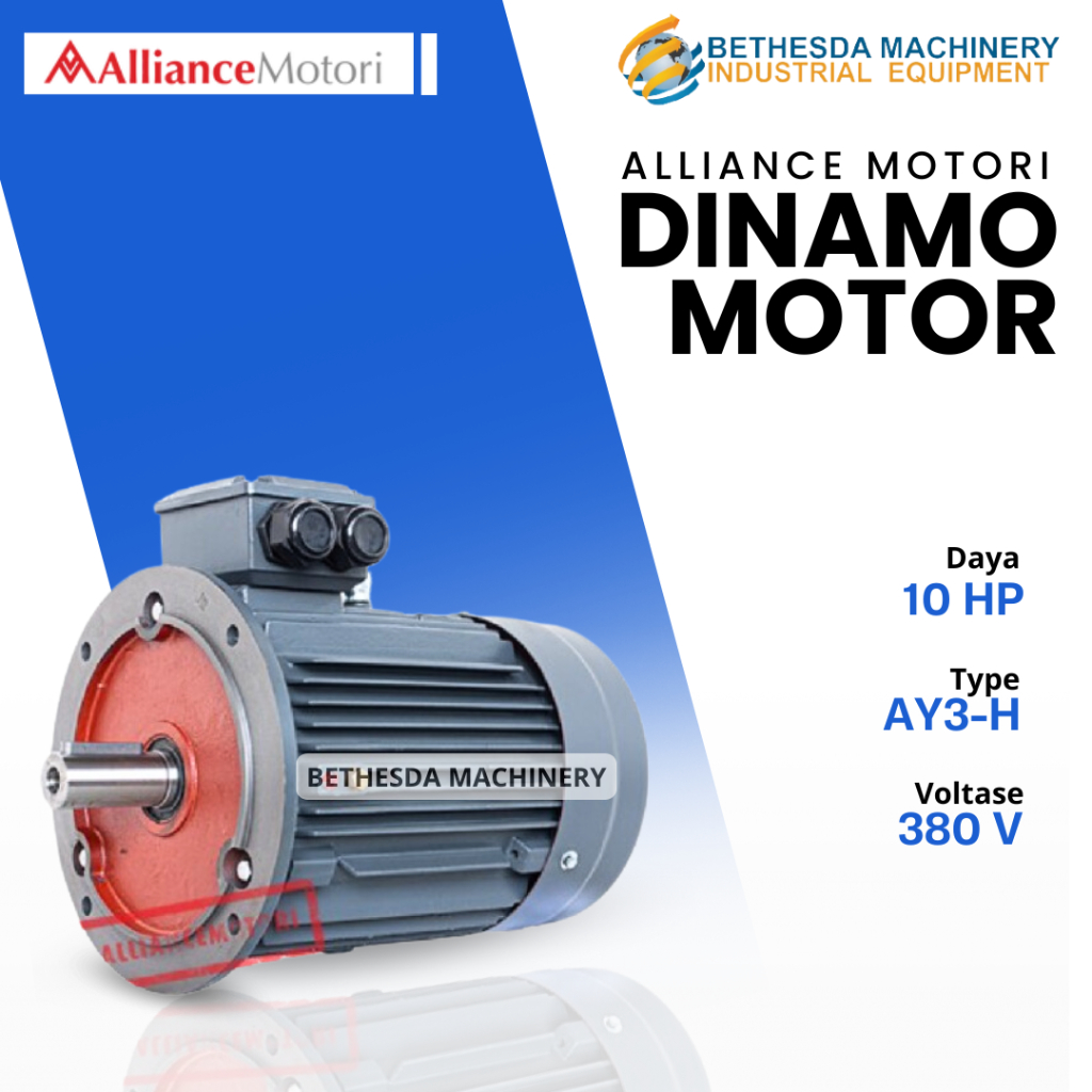 Jual Jual dinamo 10 Hp 7.5 Kw 3 Phase Heavy Duty Motor | Shopee Indonesia