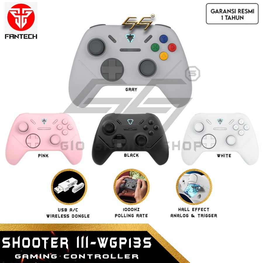 Jual Fantech Shooter III WGP13S Wireless Gamepad Joystick | WGP-13 S ...