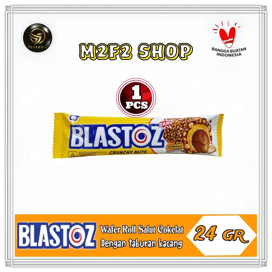 Jual Tango Wafer Roll Blastoz Crunchy Nuts | Krim Cokelat Taburan ...