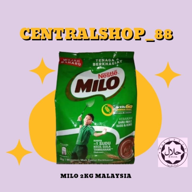 Jual Milo 1.8 kilo malaysia | Shopee Indonesia