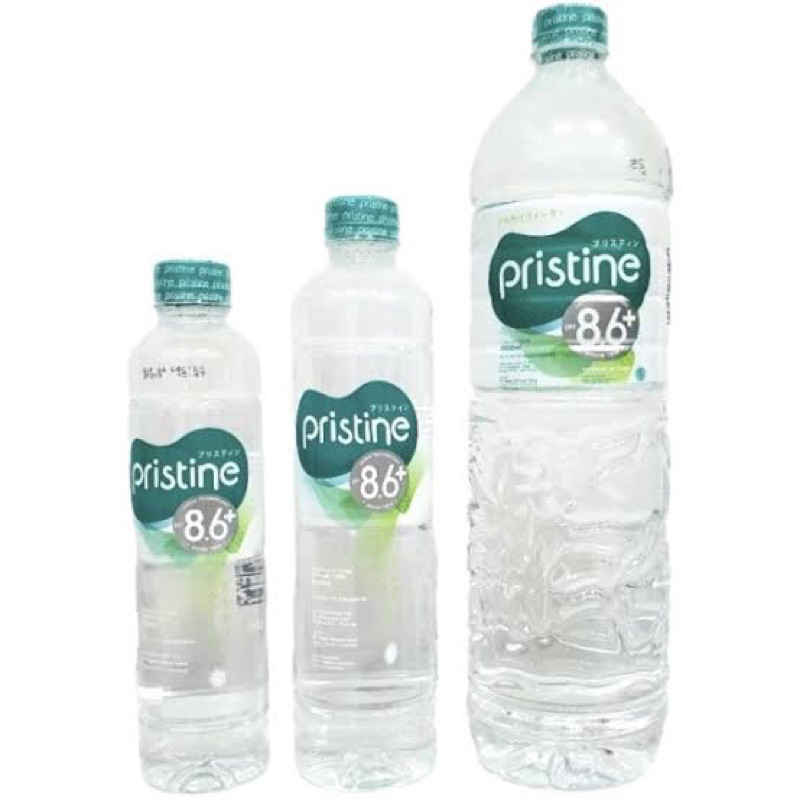 Jual Air Mineral Pristine 8.6+ (400ml/600ml/1500ml) | Shopee Indonesia