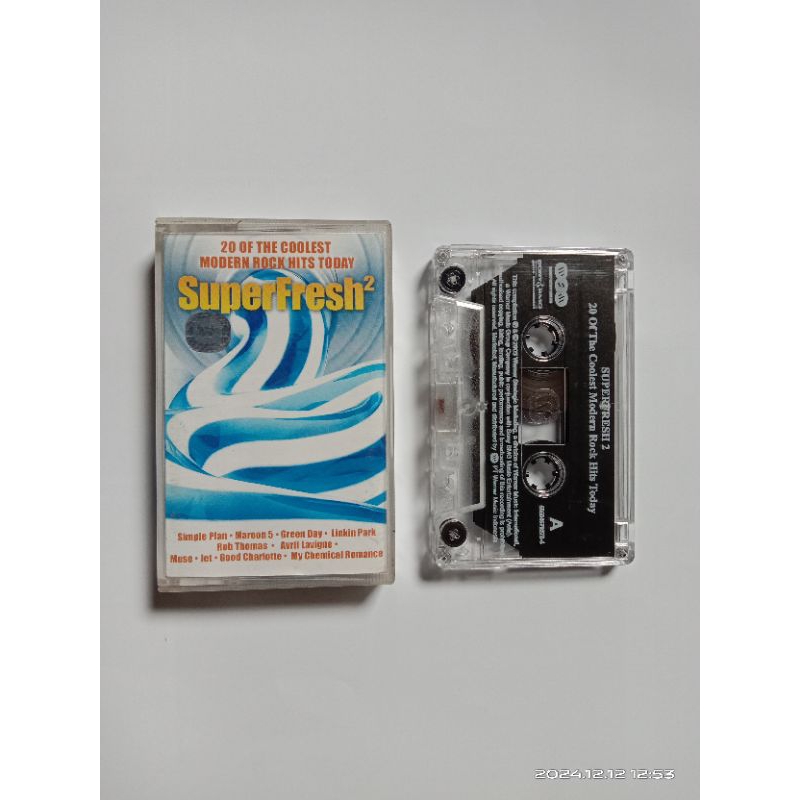 Jual Kaset Pita SuperFresh 2 / Kaset Pita Kompilasi Lagu Barat Rock Modern | Shopee Indonesia