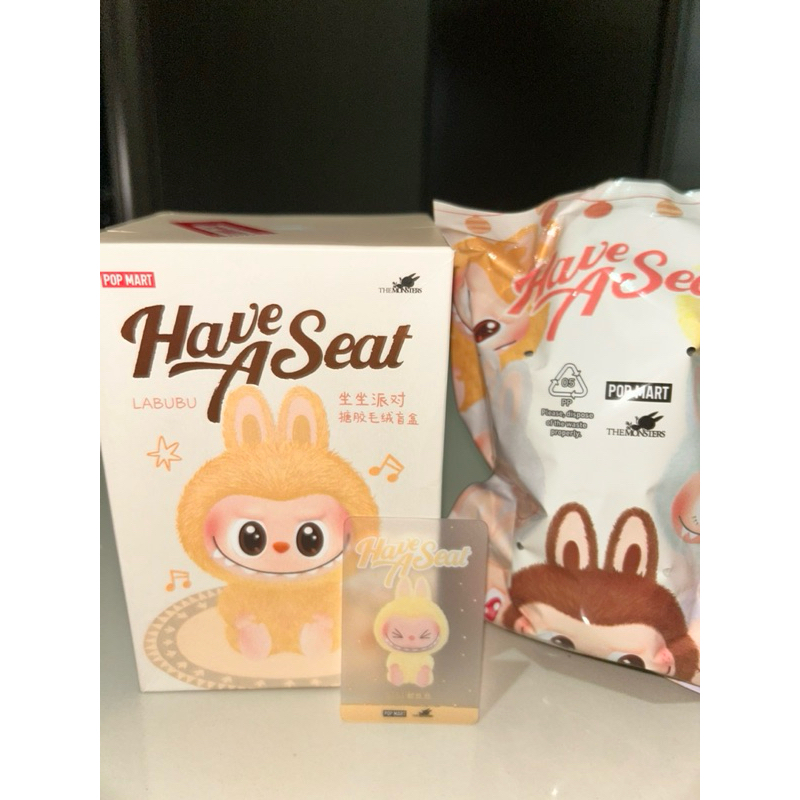 Jual Pop Mart Labubu V2 Have A Seat %100 Original | Shopee Indonesia
