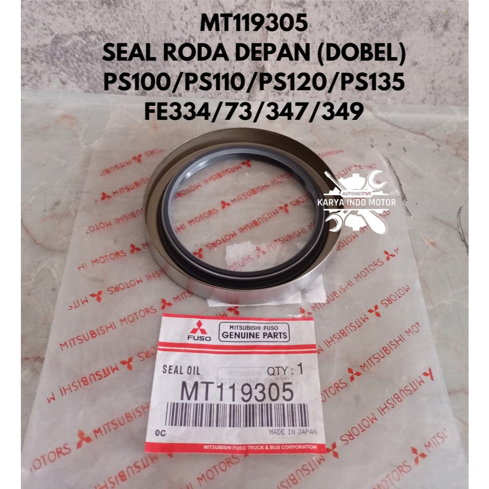 Jual OIL SEAL RODA DEPAN MITSUBISHI COLT DIESEL PS100 PS110 FE DOBLE ...