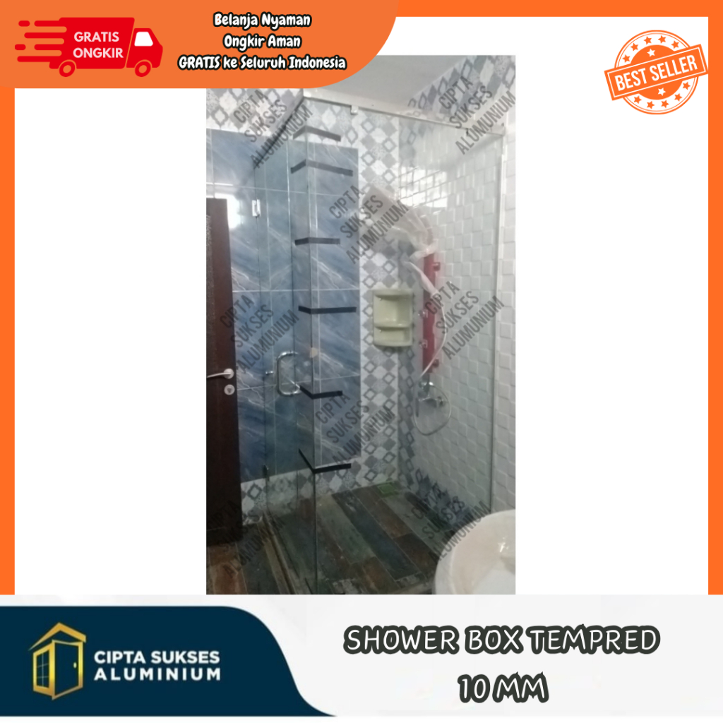 Jual shower kamar mandi satu set box shower kamar mandi shower box kaca ...