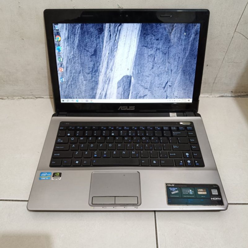 Jual Laptop Merek Asus K43SM, Model Vga Nvidia, Normal, Warna Black ...