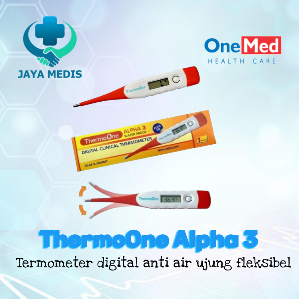 Jual Onemed Termometer Digital Alpha 1/ Thermometer Flexible ThermoOne ...