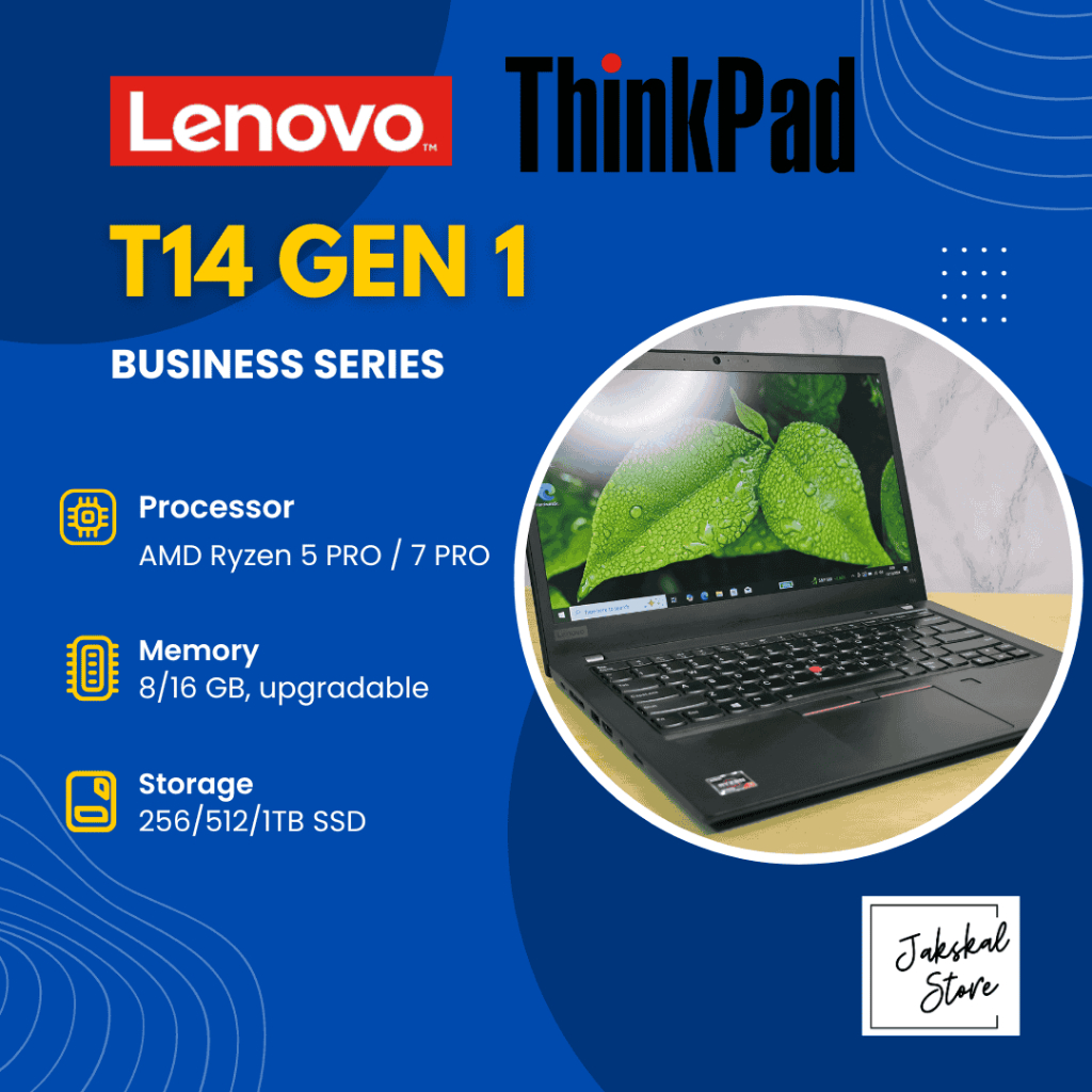 Jual Lenovo ThinkPad T14 1st Gen Gen 1 Generasi 1 AMD | Shopee Indonesia