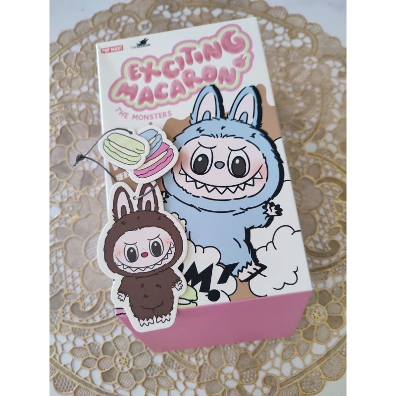 Jual Labubu Exciting Macaron Secret Chestnut cocoa original popmart ...