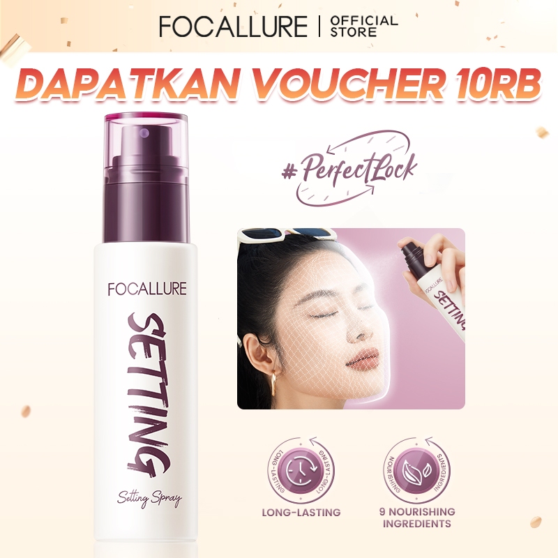 Jual FOCALLURE Setting Spray Makeup Lock Hydrating #PerfectLock ...