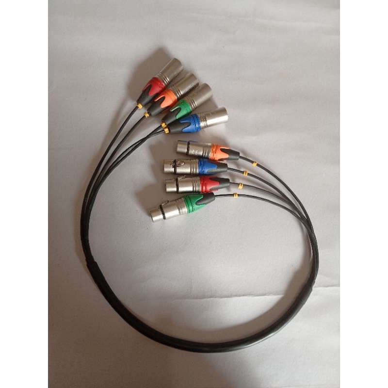 Jual kabel input snake isi 4 sound system makita lengkap jeck xlr ...