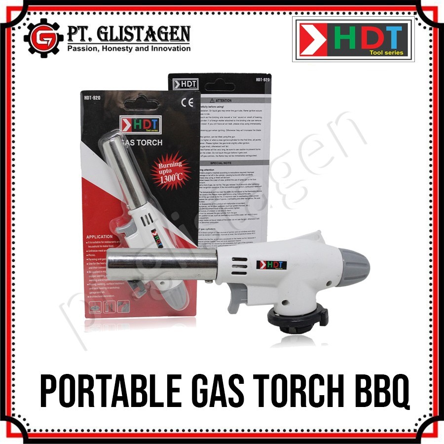 Jual HDT-920 Gas Torch Fire Blow Torch BBQ Torch Flame Gun Pemantik Api ...