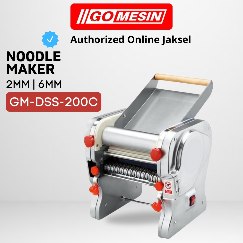 Jual Gilingan Mie Gomesin GM-DSS-200C Mesin Pembuat Mie Noodle Pasta Maker Original | Shopee ...