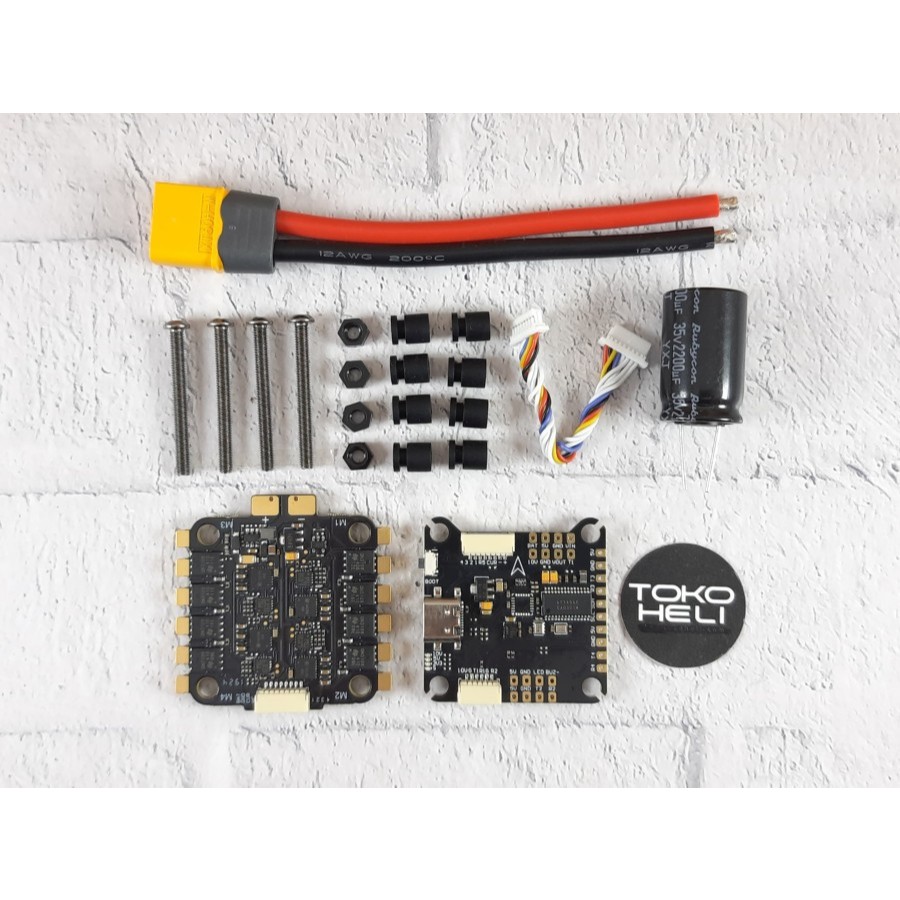 Jual FlashHobby F722 60A 3-6S 4IN1 Flight Controller FC ESC Stack | Shopee Indonesia