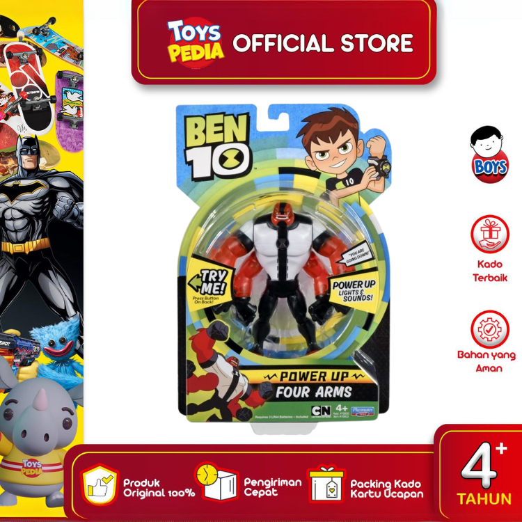 Jual Mainan Ben 10 Power Up Aliens Figure | Shopee Indonesia