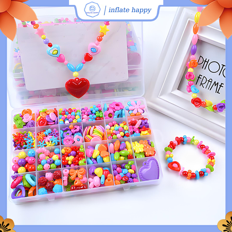 Jual DIY Manik Manik Gelang Set Kotak Dan Tali Lengkap Pernik Pernik ...