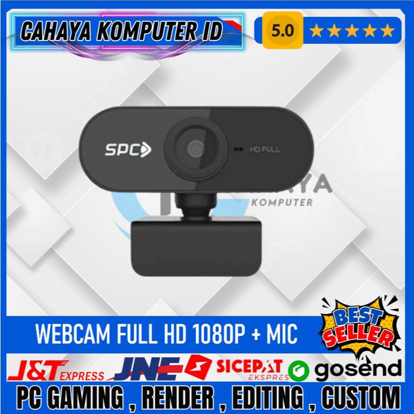 Jual WEB CAM FULL HD + MIC/ WEBCAM FULLHD 1080P / USB CAMERA | Shopee ...
