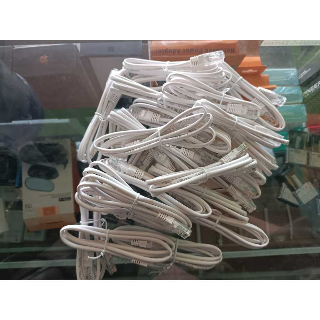 Jual KABEL LAN 1 METER/KABELAN ROUTER | Shopee Indonesia