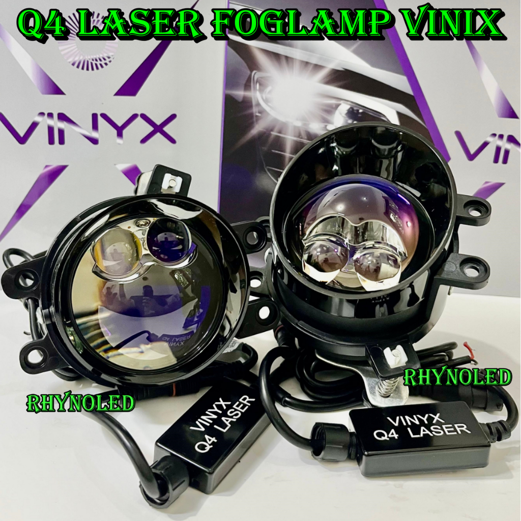 Jual ORIGINAL VINYX BILED FOGLAMP MOBIL Q4 3 WARNA / ALL WHEATHER 3 INCHI BLUELENS FOGLAMP ...