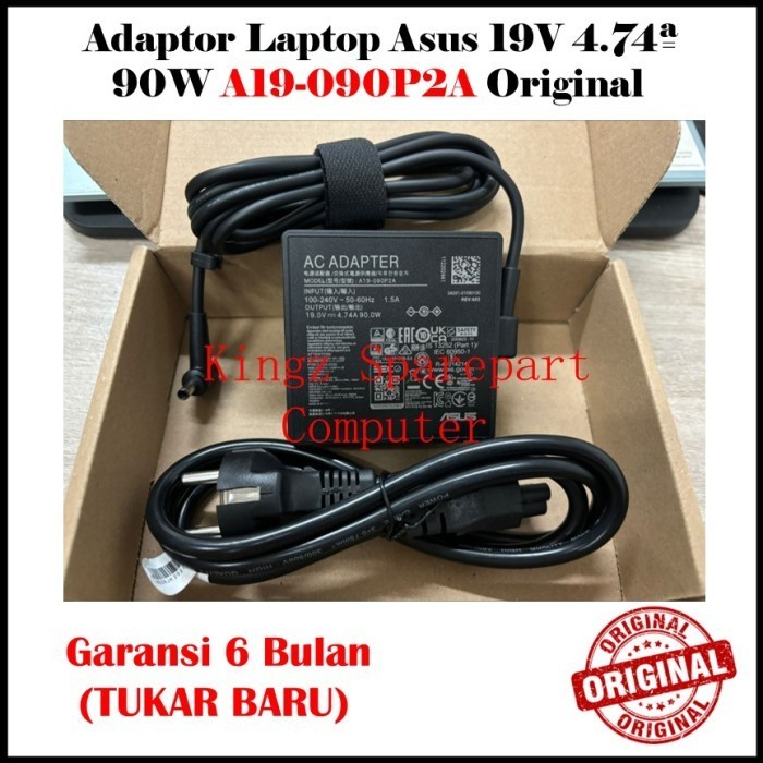 Jual ORIGINAL Adaptor charger Asus ADP-90LE B A19-090P2A 90Watt 19V 4 ...