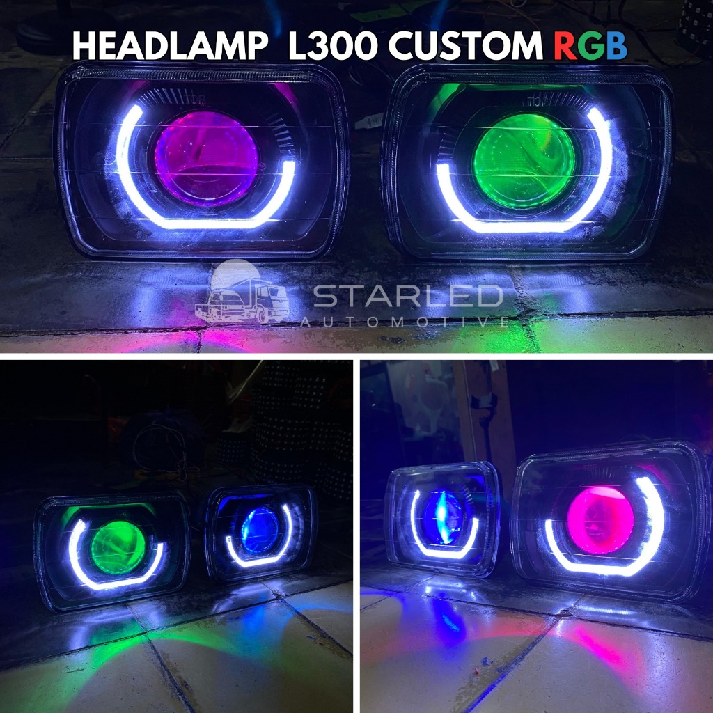 Jual Headlamp Custom L300 Biled Set Headlamp L300Headlamp Custom L300 ...