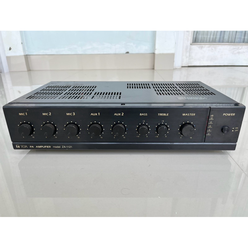 Jual Ampli TOA ZA-1121 (120 watt - max 180 watt) barang bekas, normal ...